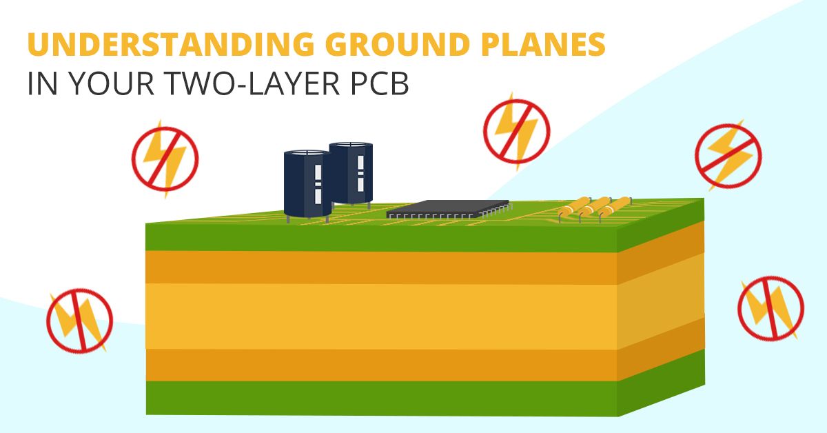 Understanding 2-Layer PCB Ground Planes | PCB Design Blog | Altium